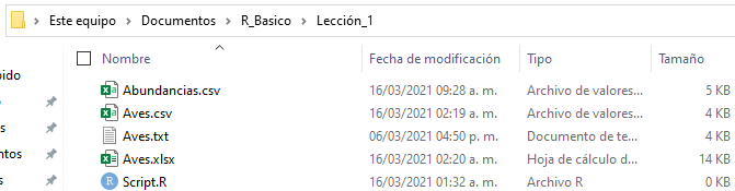 Lección 1 Introducción a R y RStudio | Bioestadística con R